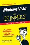 Windows Vista For Dummies Quick Reference | MyEnglishGuide.com